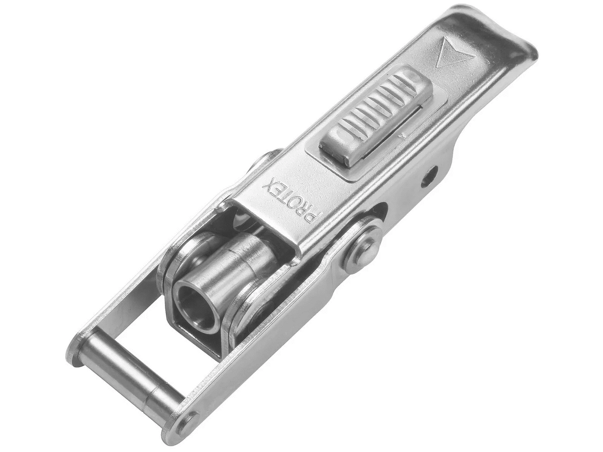 Adjustable Latch with Safety Catch Medium Duty Stainless Steel | PN: 6 ...