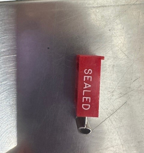 Red Plastic Security Wire Seals | Model PSW97 | American Castings ...
