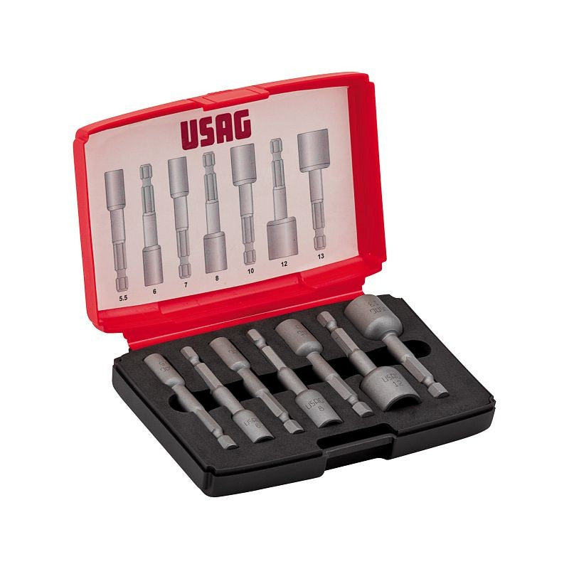 Assortment of Magnetic and Compass Inserts for Hexagonal Screws (7 Pie ...