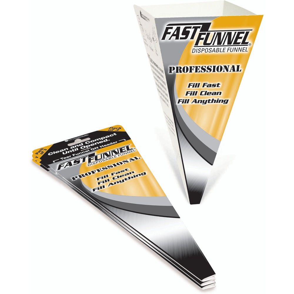 FF03-0140 | Disposable Funnel | Inlet Size 8.75" x 4.25" | FAST FUNNEL ...